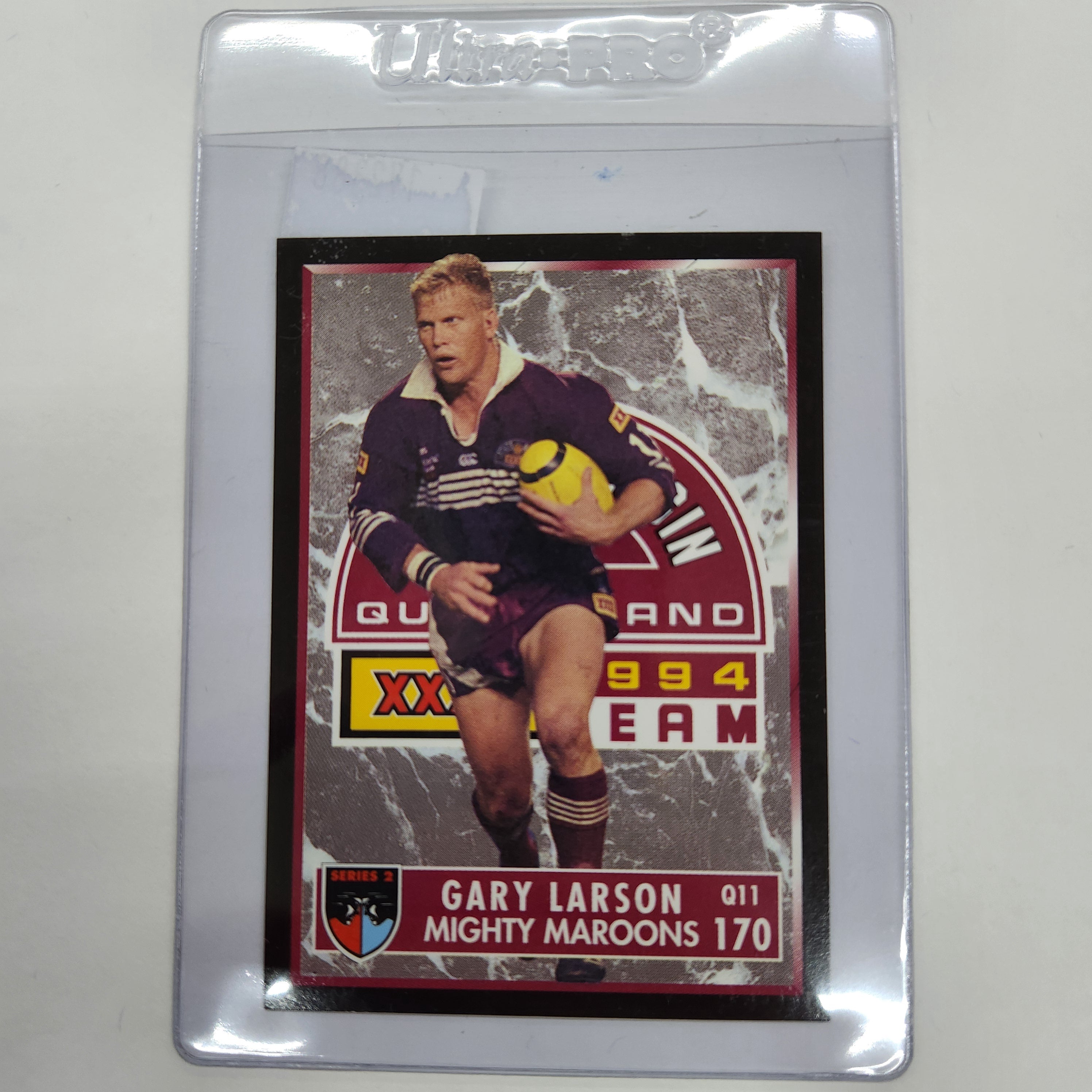 NSWRL - 1994 QLD State Of Origin Team - Gary Larson (Card 170) – Relove ...