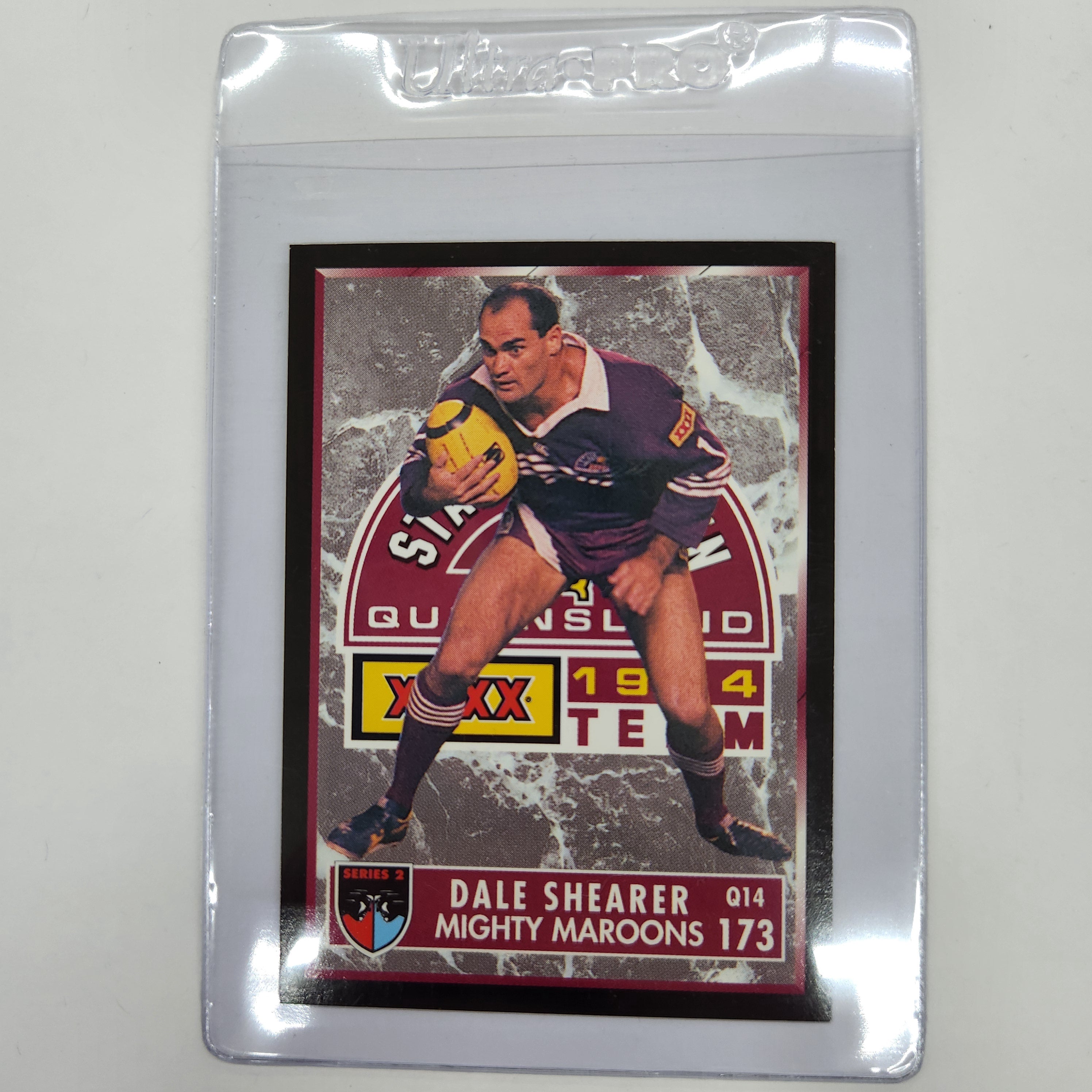 NSWRL - 1994 QLD State of Origin Team - Dale Shearer (Card 173 ...