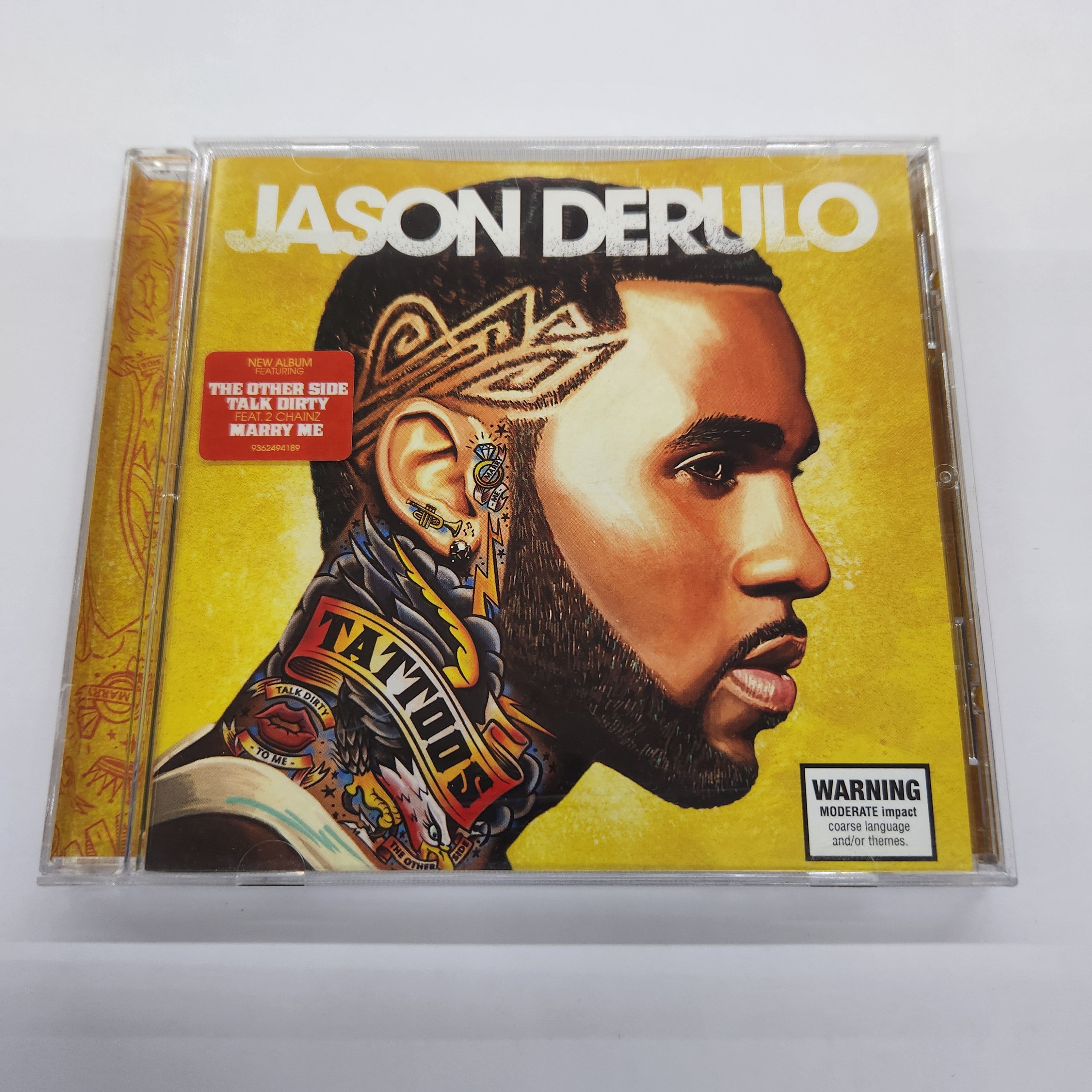 Jason Derulo, Tattoos (1CD) – Relove Oxley - Vintage, Vinyl & Collectibles