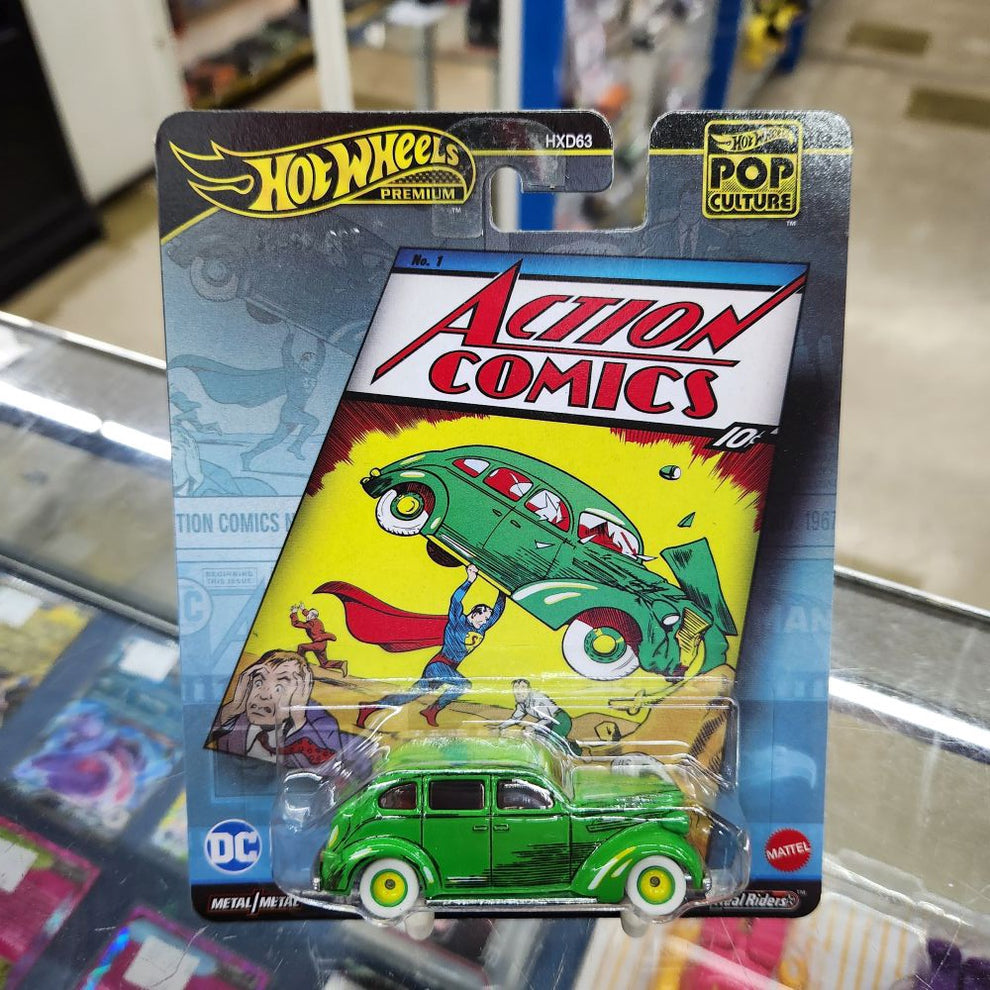 Hot Wheels Premium - Pop Culture - Action Comics #1 'Action Sedan ...