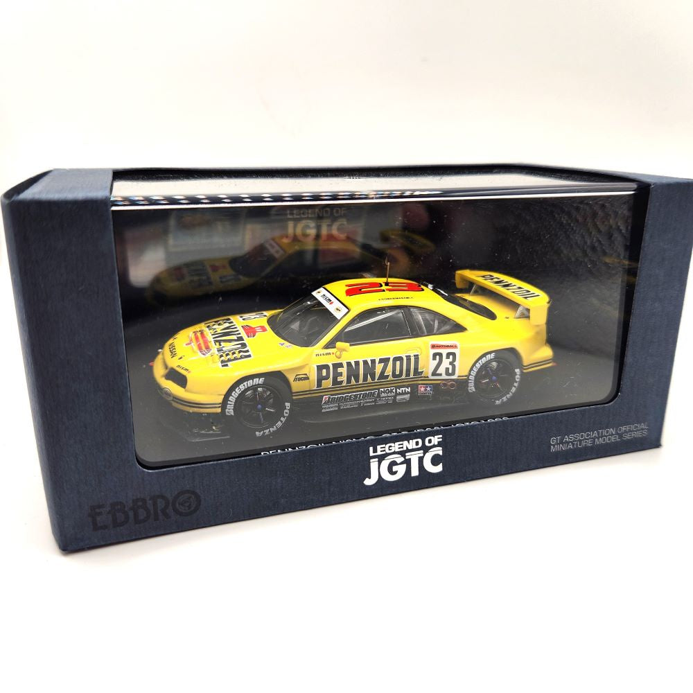 Ebbro - Nissan Skyline GT-R (R33) 1998 #23 Pennzoil - 1:43 Scale ...