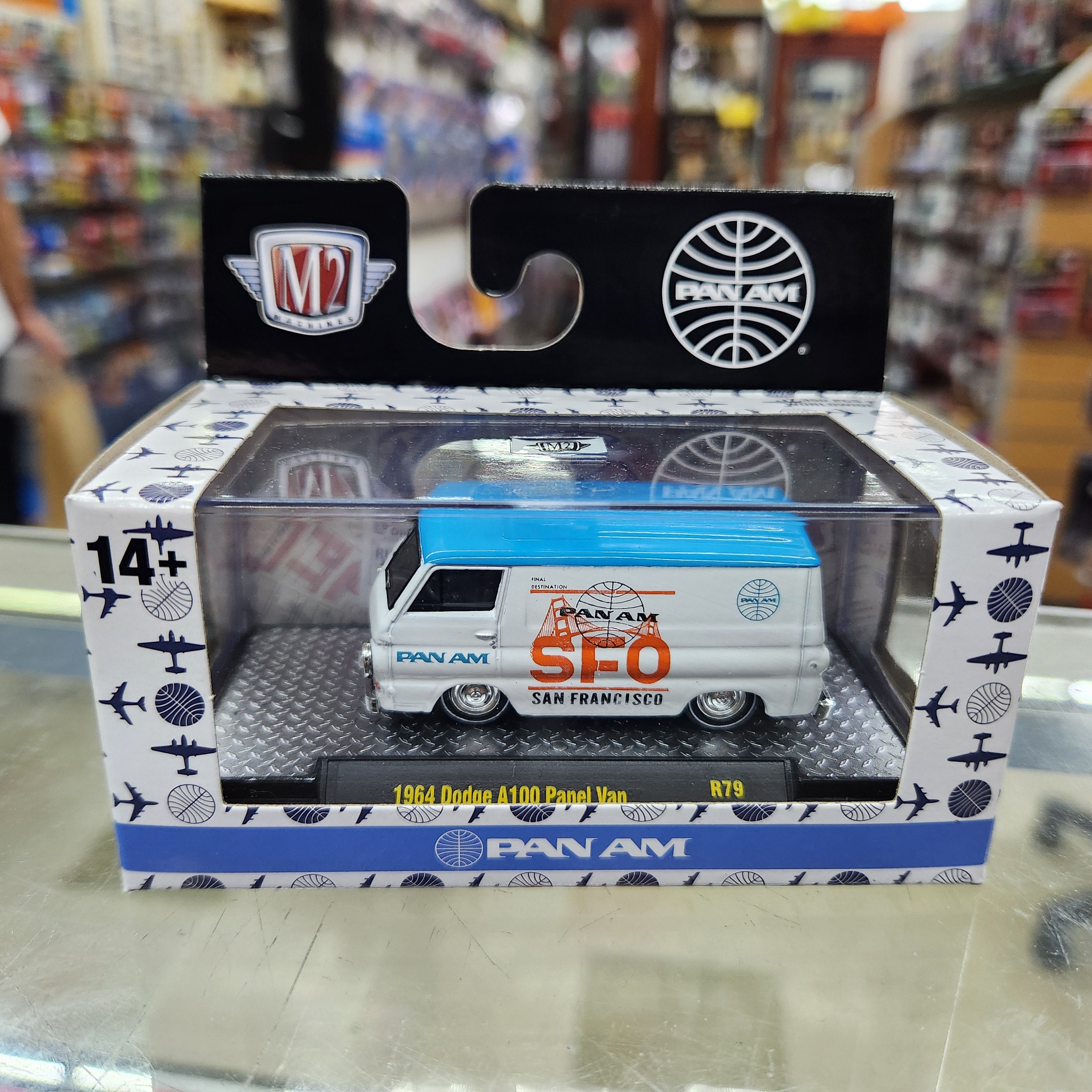 M2 Machines - 'Detroit Wheels' Mix 79 - 1964 Dodge A100 Panel Van 'PAN ...