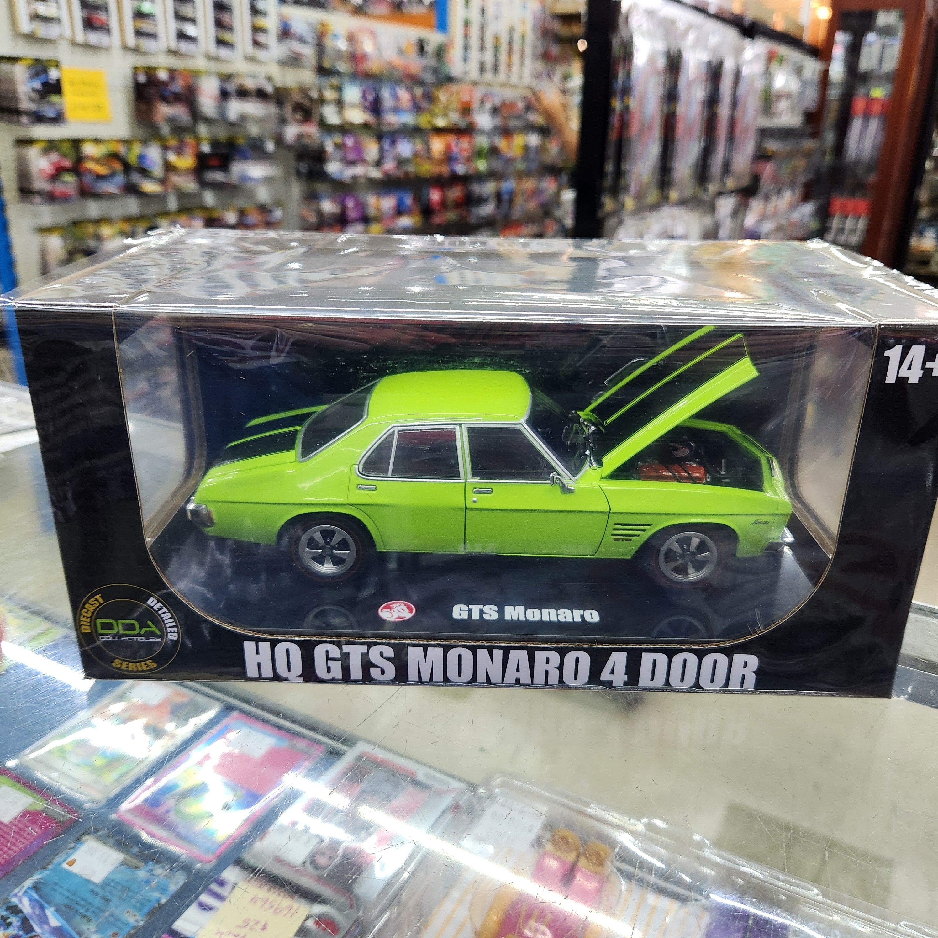 DDA - Holden HQ GTS 4 Door Monaro (Lime Green) - 1:24 Scale – Relove ...