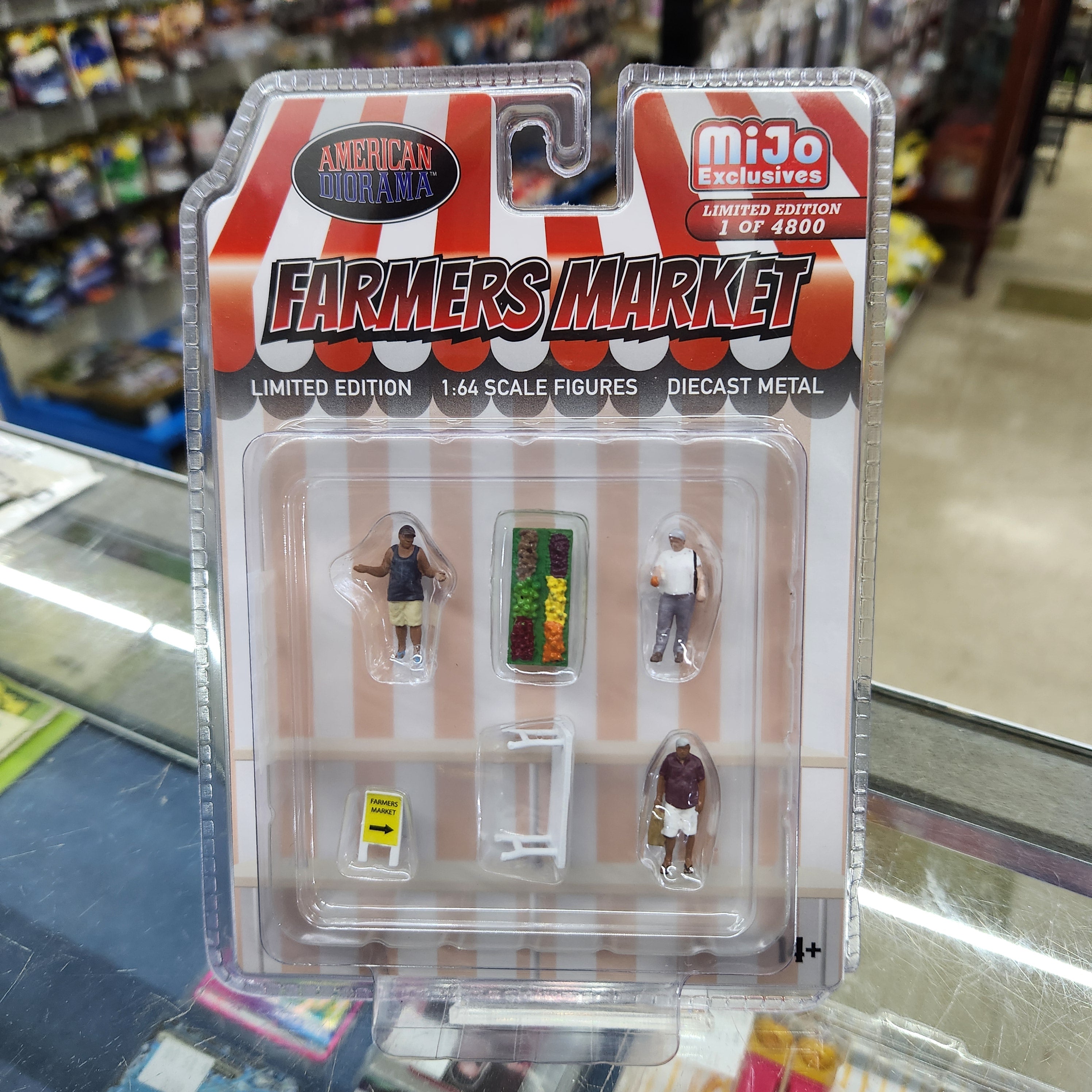 American Diorama - Diecast Figures - Farmers Market - 1:64 Scale ...