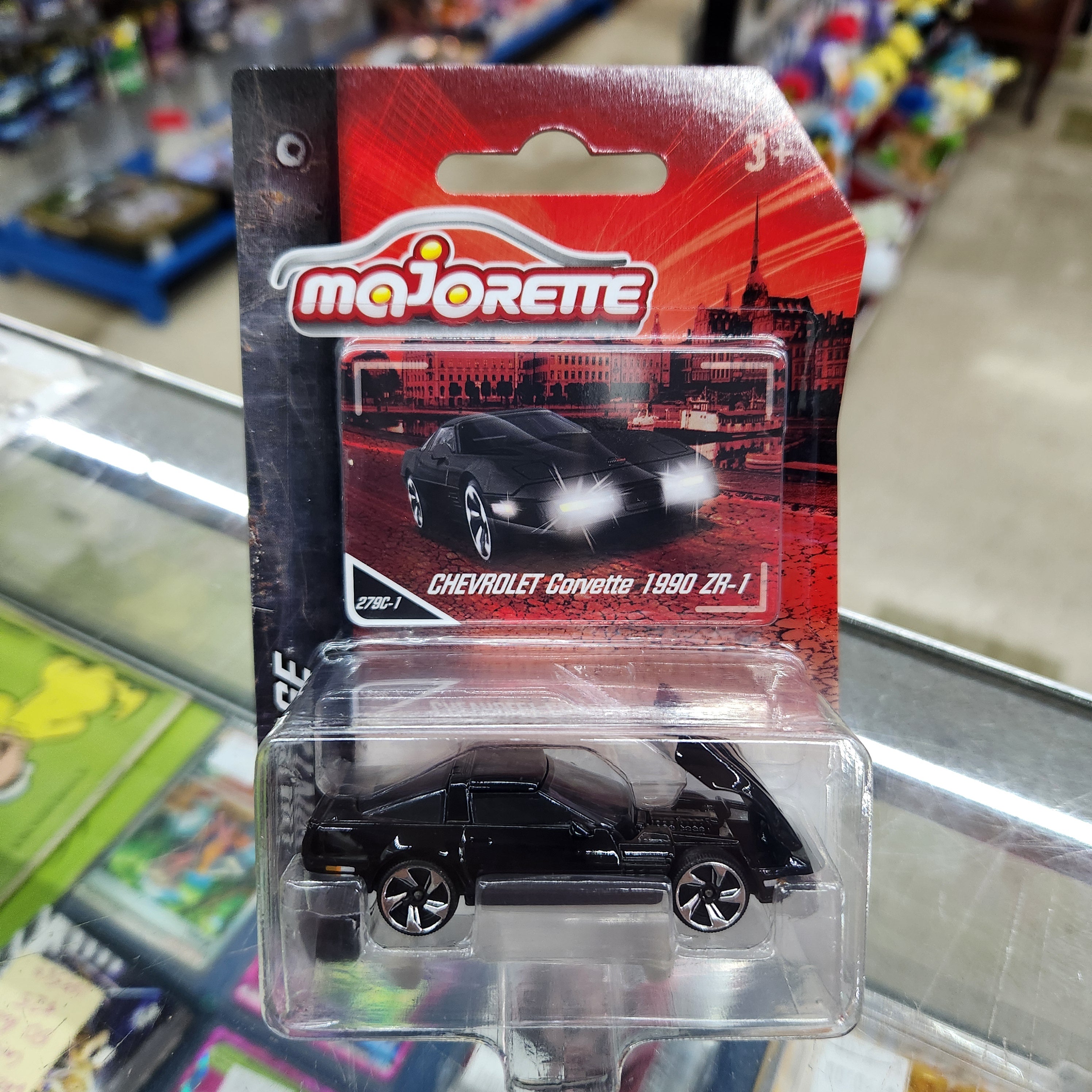Majorette - Vintage Cars - Chevrolet Corvette 1990 ZR-1 (Black ...