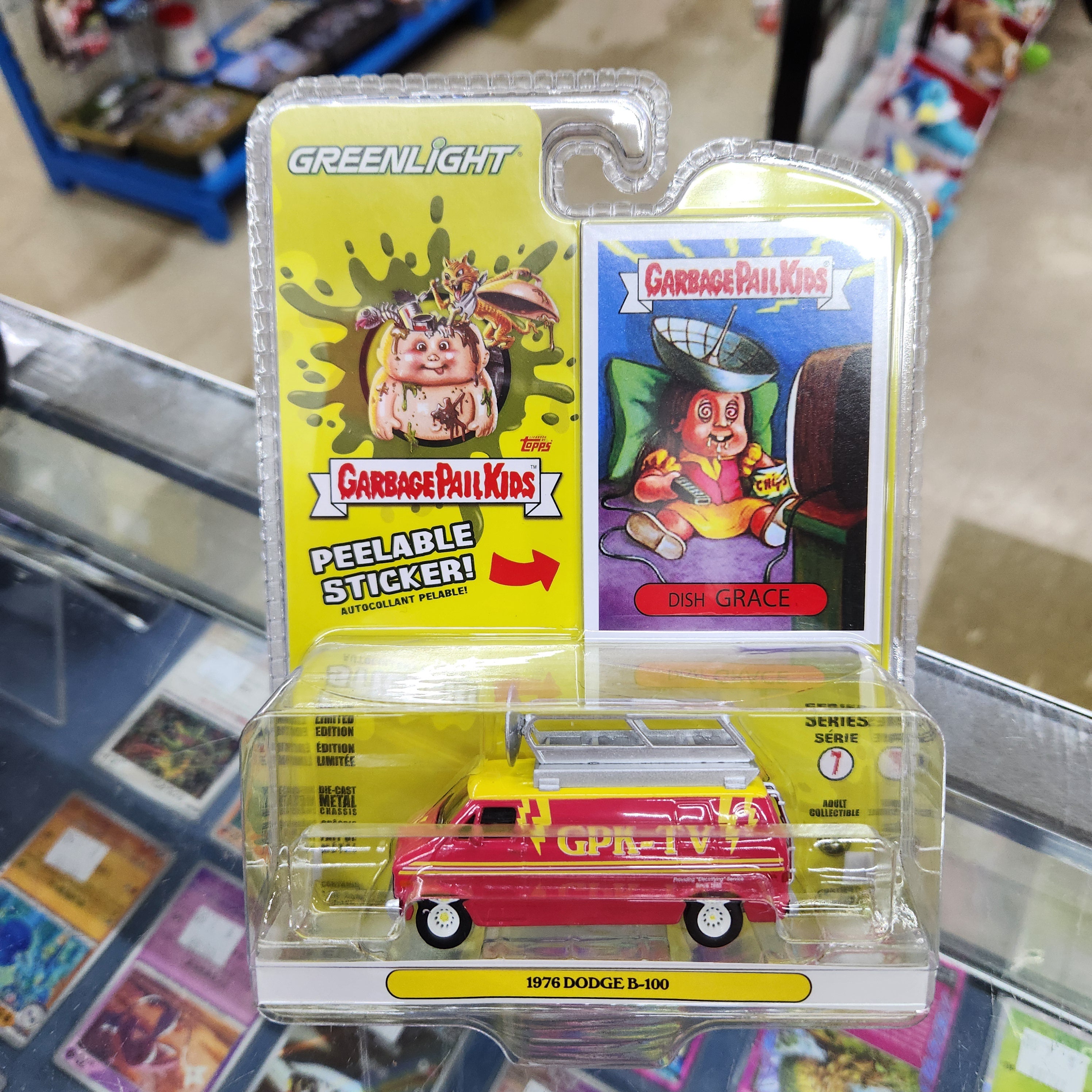 Greenlight - 'Garbage Pail Kids' - 1976 Dodge B-100 - 1:64 Scale ...