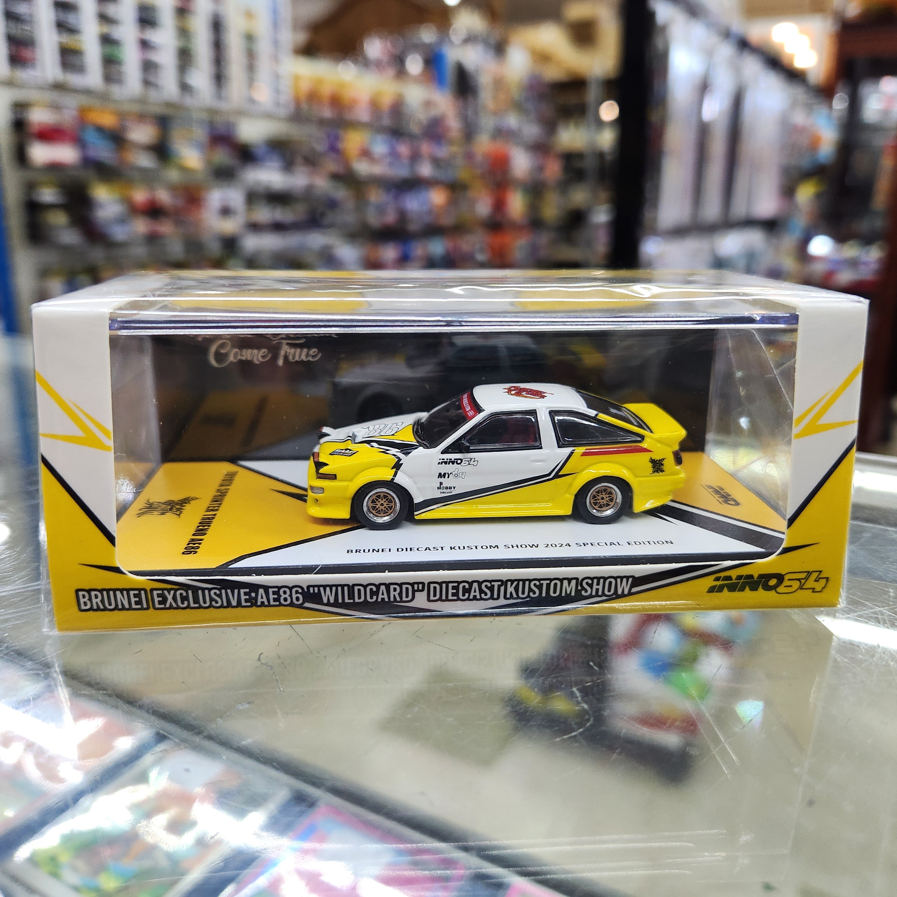 INNO64 - Toyota Sprinter Trueno AE86 'Brunei Diecast Kustom Show 2024 ...