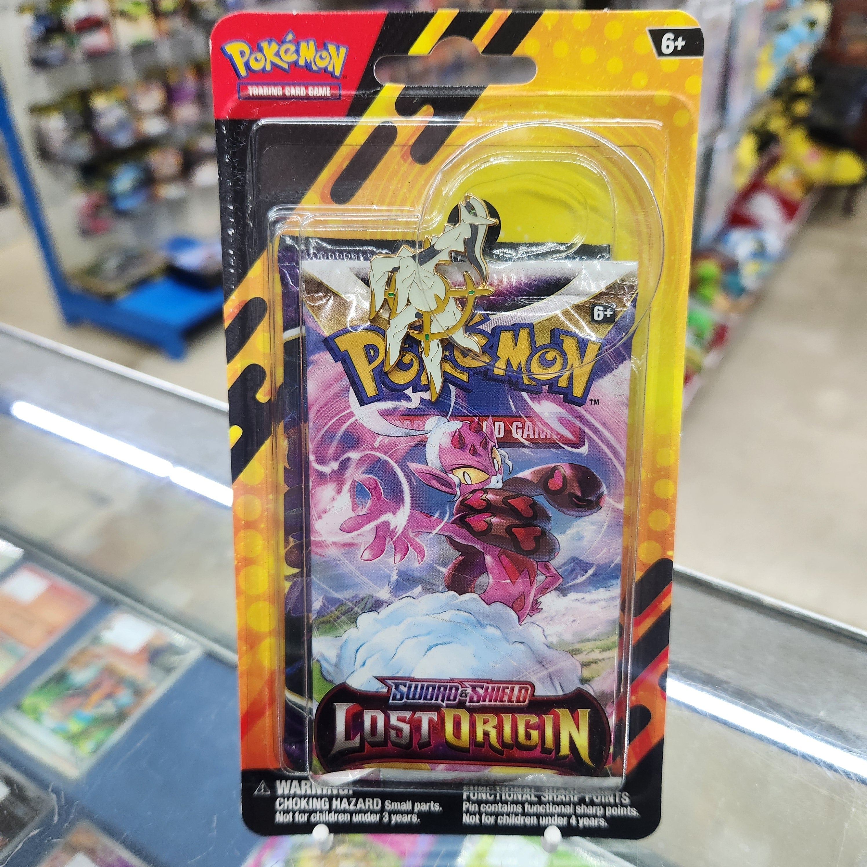 Pokemon TCG - Arceus Pin Blister Pack (Single Pack) + Pin – Relove ...