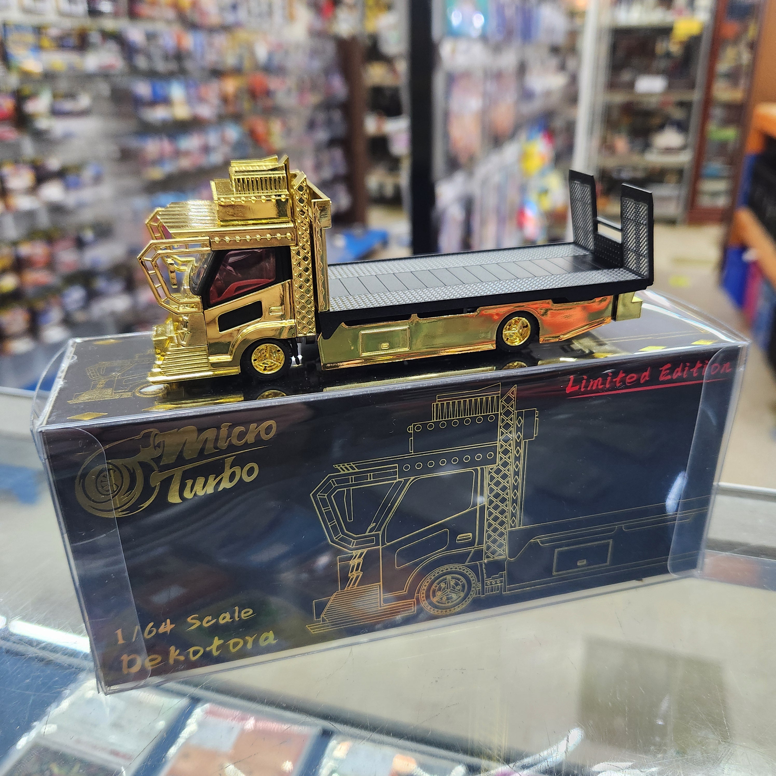 Micro Turbo - Dekotora Flat Bed Truck **CHASE** - 1:64 Scale – Relove ...