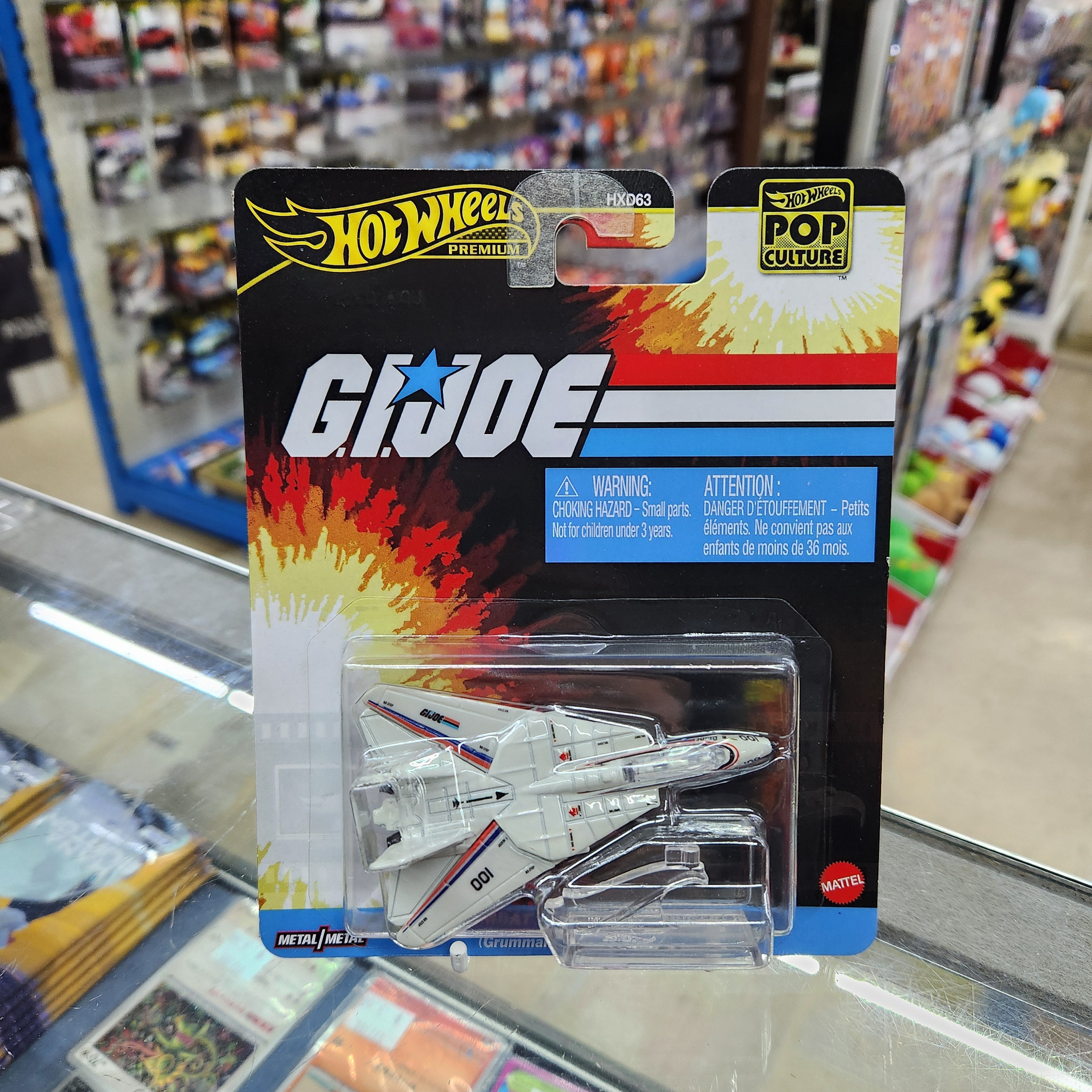 Hot Wheels Premium - Pop Culture - Grumman F-14 Tomcat 'G.I. Joe ...