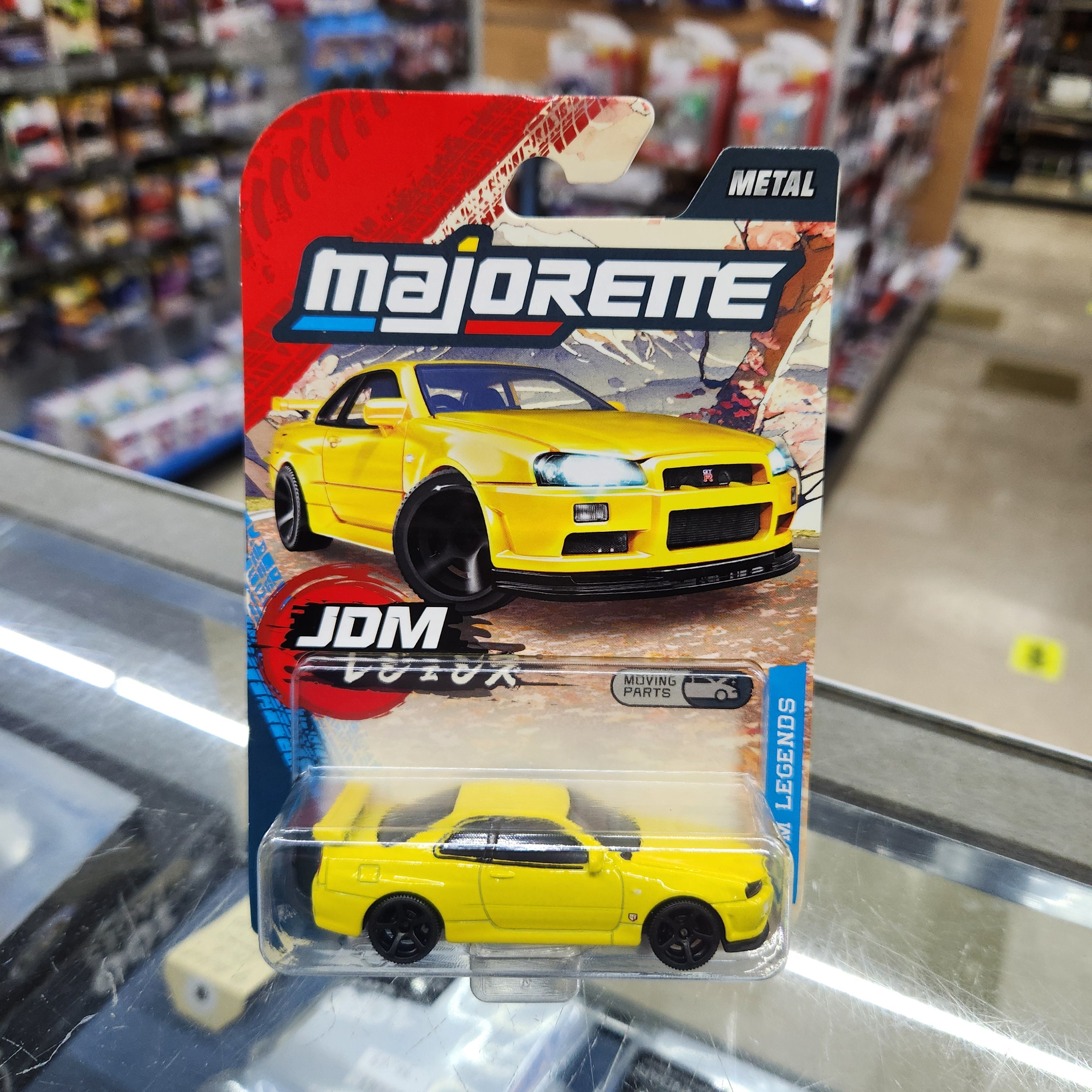 Majorette - JDM Legends Premium Cars - Nissan Skyline GT-R (R34 ...