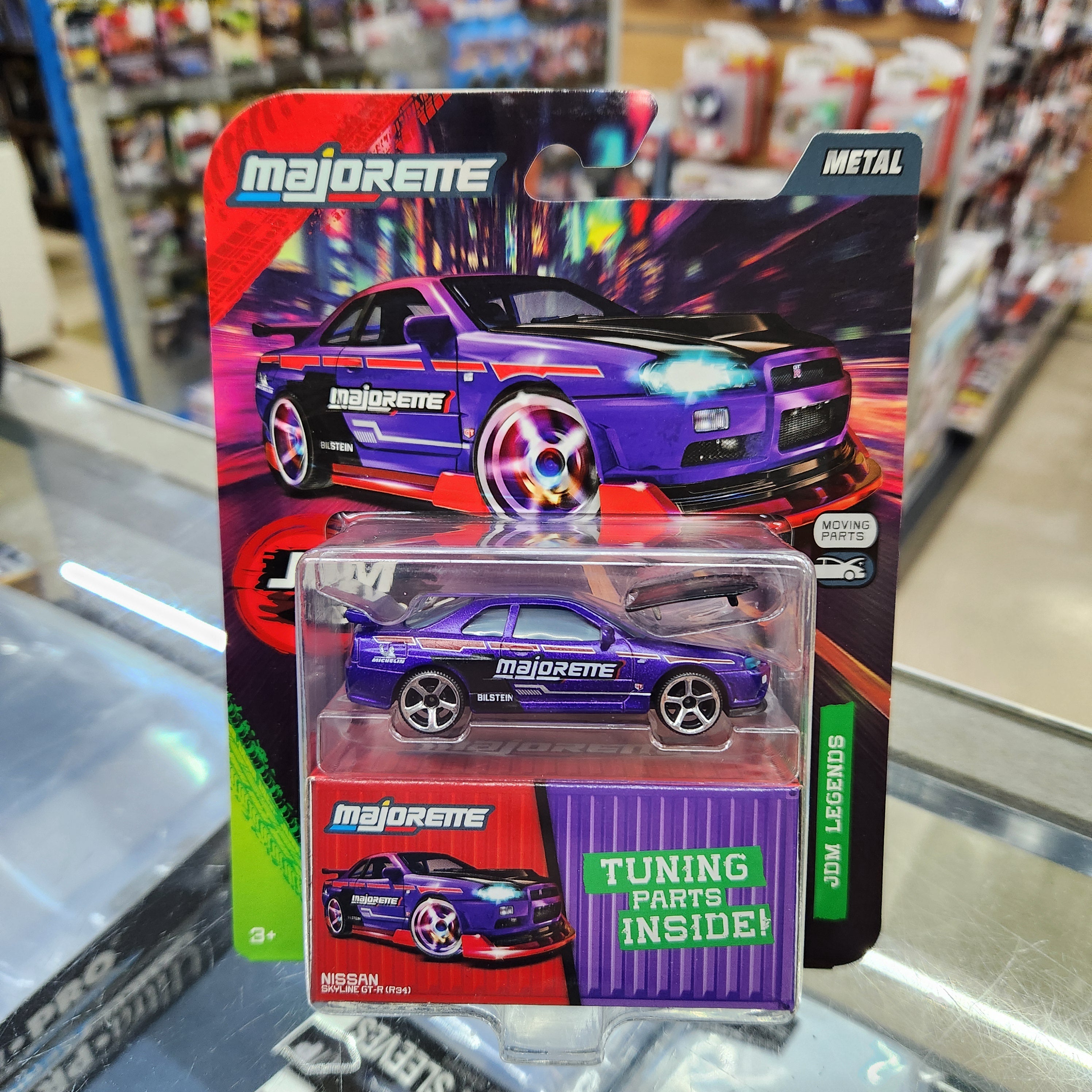 Majorette - JDM Legends Deluxe Cars - Nissan Skyline GT-R (R34 ...