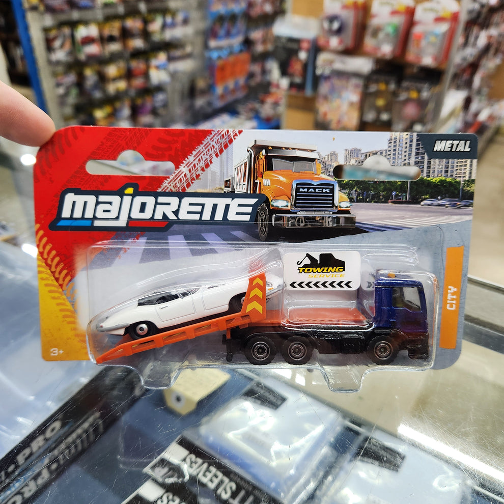 Majorette - City Trailers - MAN TGS Tow Truck + Jaguar E-Type – Relove ...