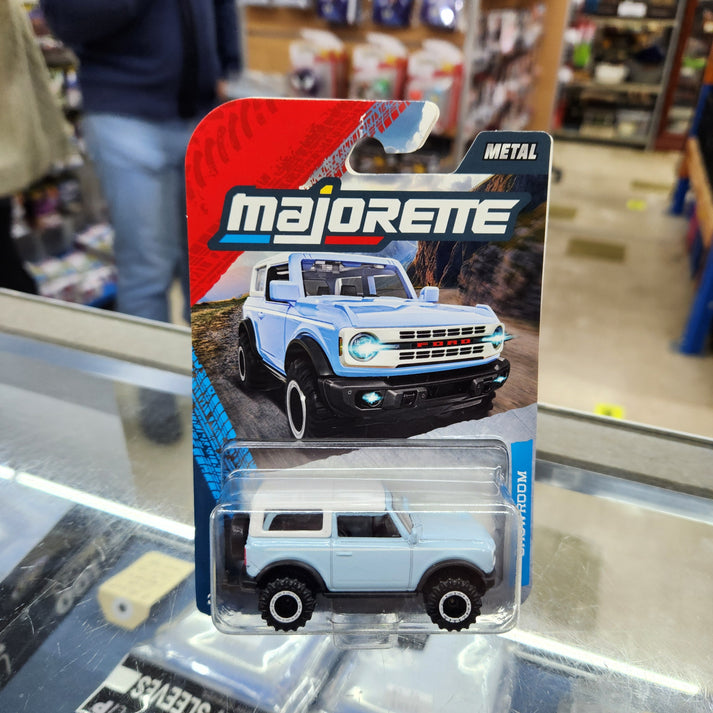 Majorette - Showroom Series Premium Cars - Ford Bronco (Baby Blue ...