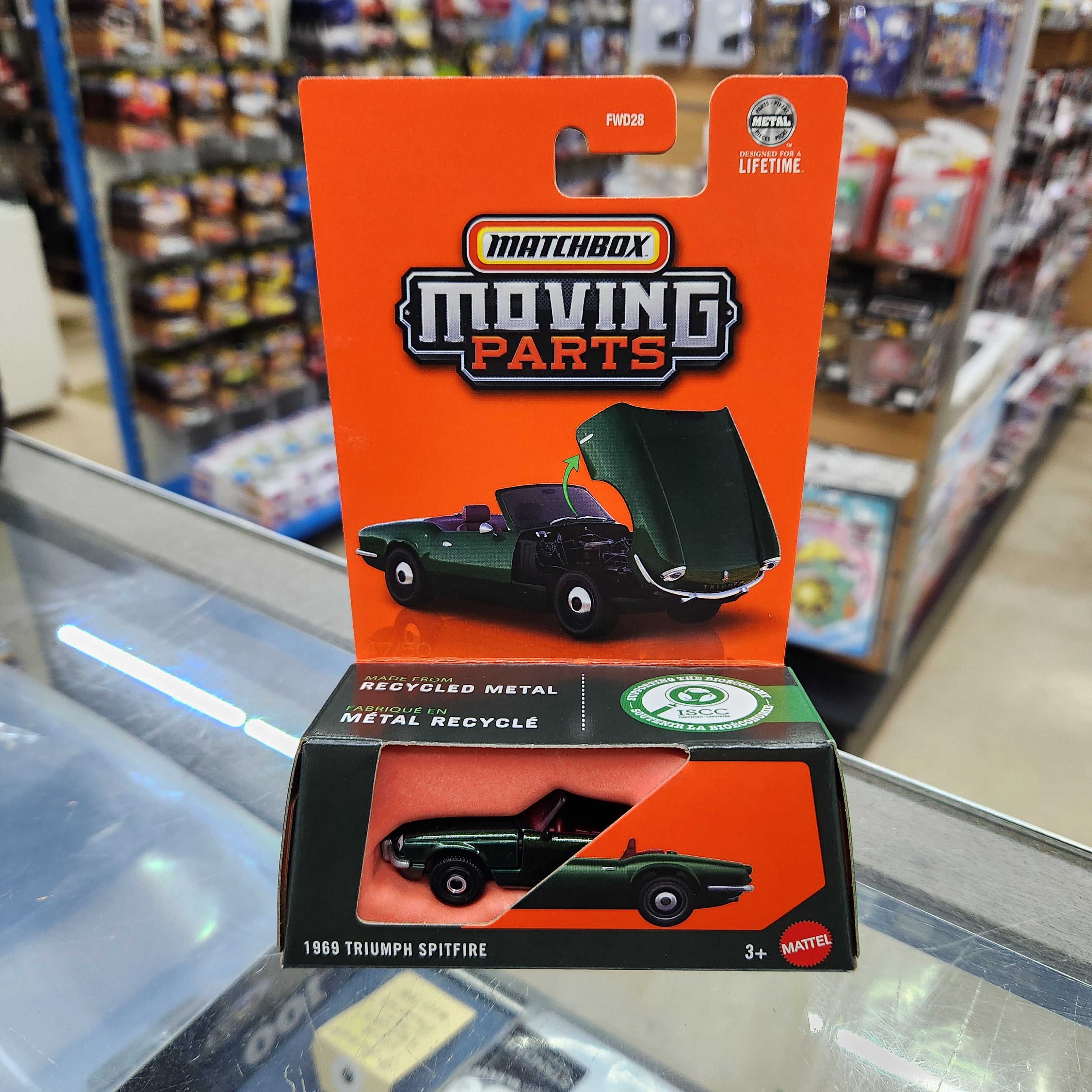 Matchbox - Moving Parts - 1969 Triumph Spitfire - 1:64 Scale – Relove ...