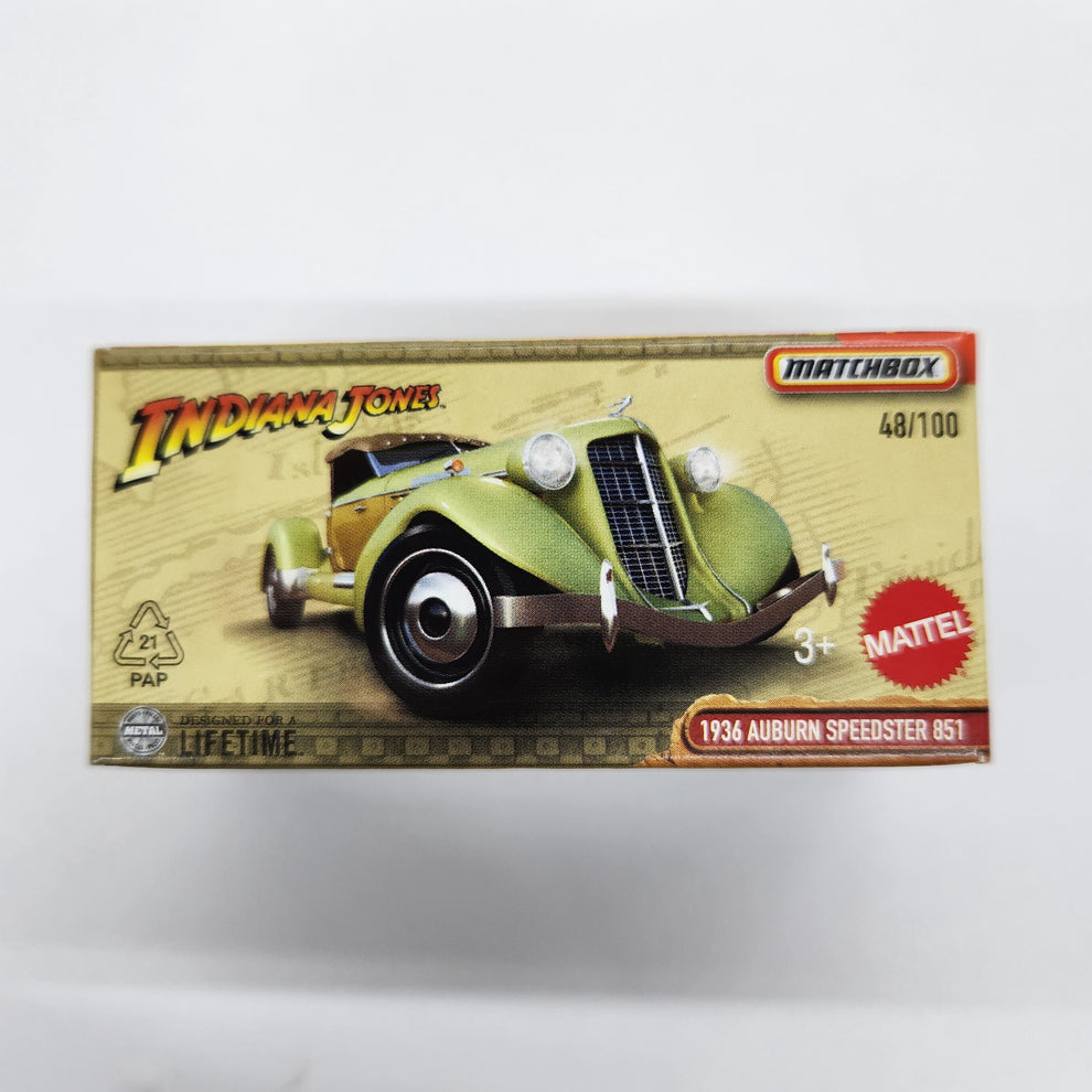 Matchbox - 2025 Power Grabs - 'Indiana Jones' 1936 Auburn Speedster 85 ...