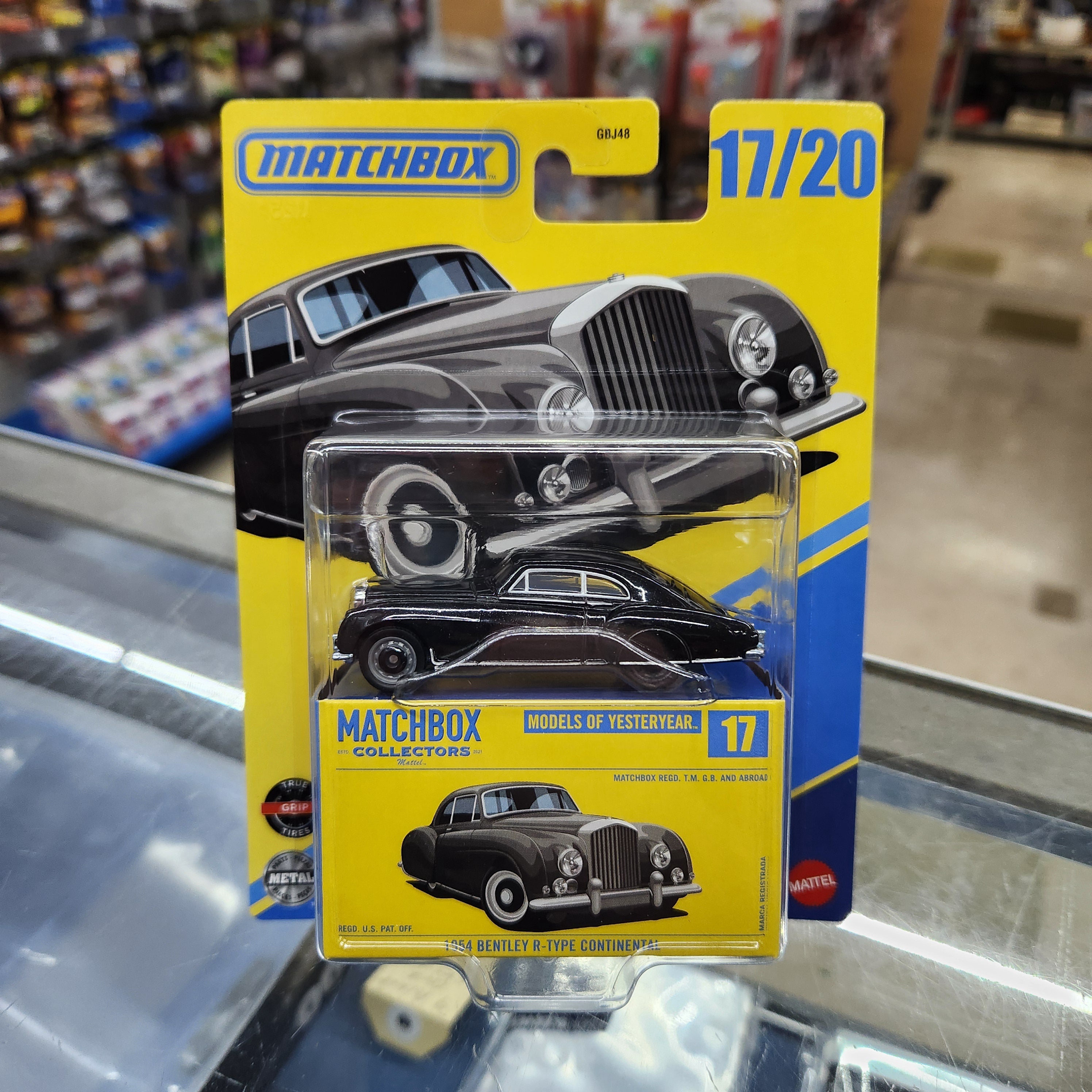 Matchbox Collector Series - 1954 Bentley R-Type Continental - 1:64 Sca ...