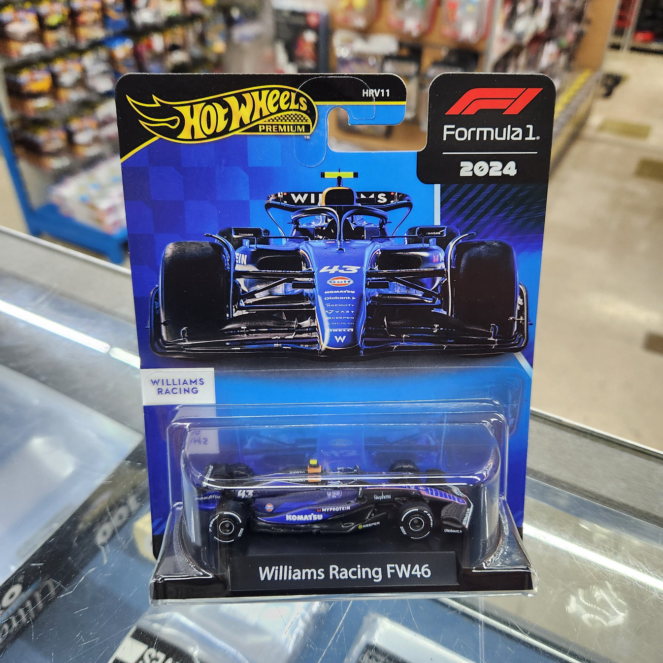 Hot Wheels Premium - 2024 Formula 1 Williams F1 Racing FW46 - #43 Fran ...