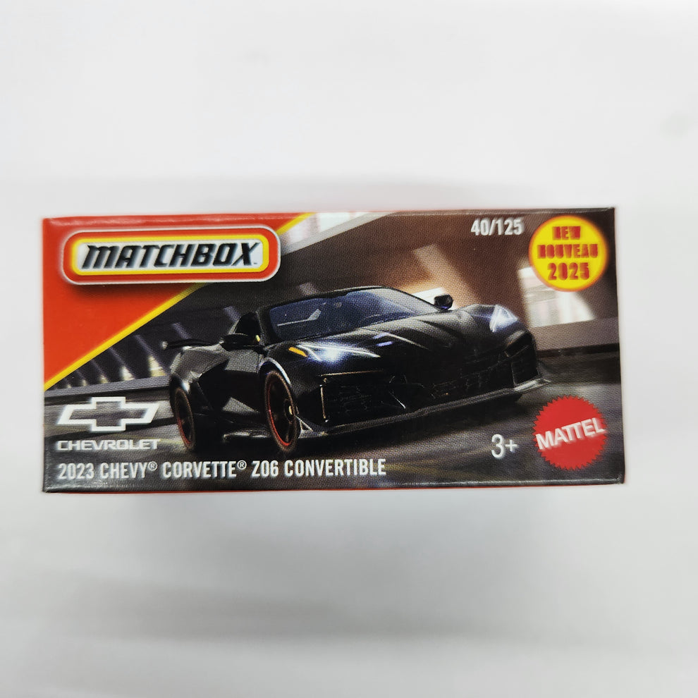 Matchbox - 2025 Power Grabs - 2023 Chevy Corvette Z06 Convertible ...