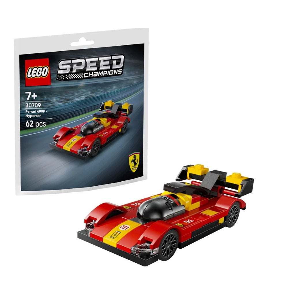 Lego - Ferrari 499P-Hypercar Mini Build - Red/Yellow (30709) – Relove ...