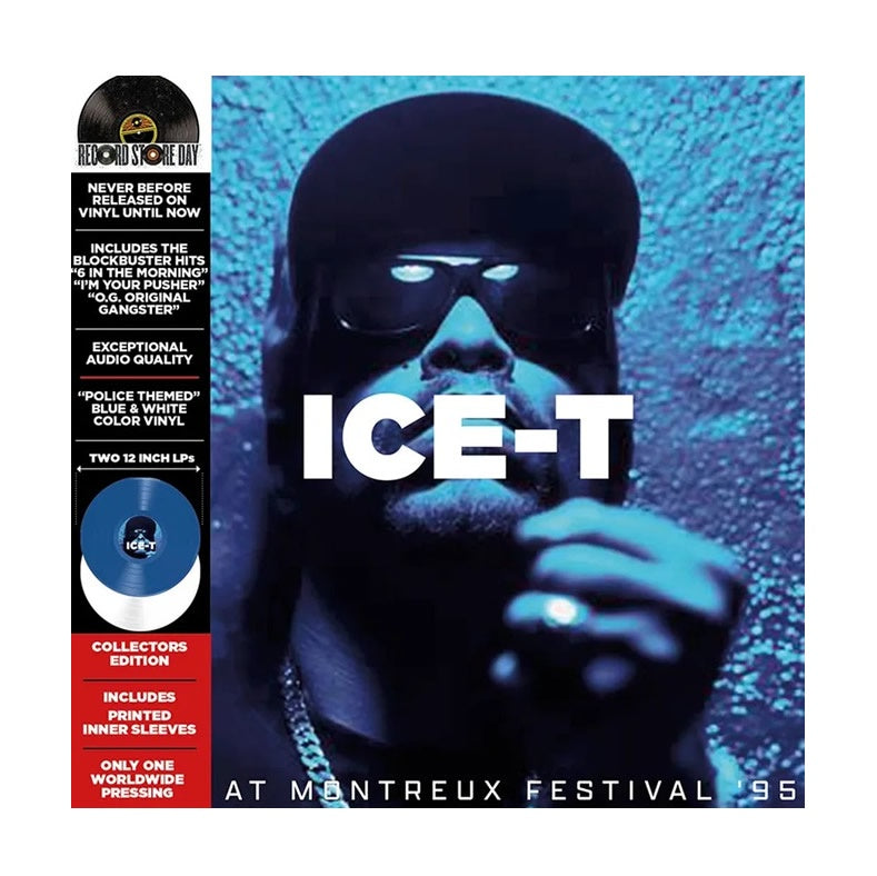 NEW - Ice-T, Live at The Miles Davis Hall - Montreux 1995 (Blue/White ...