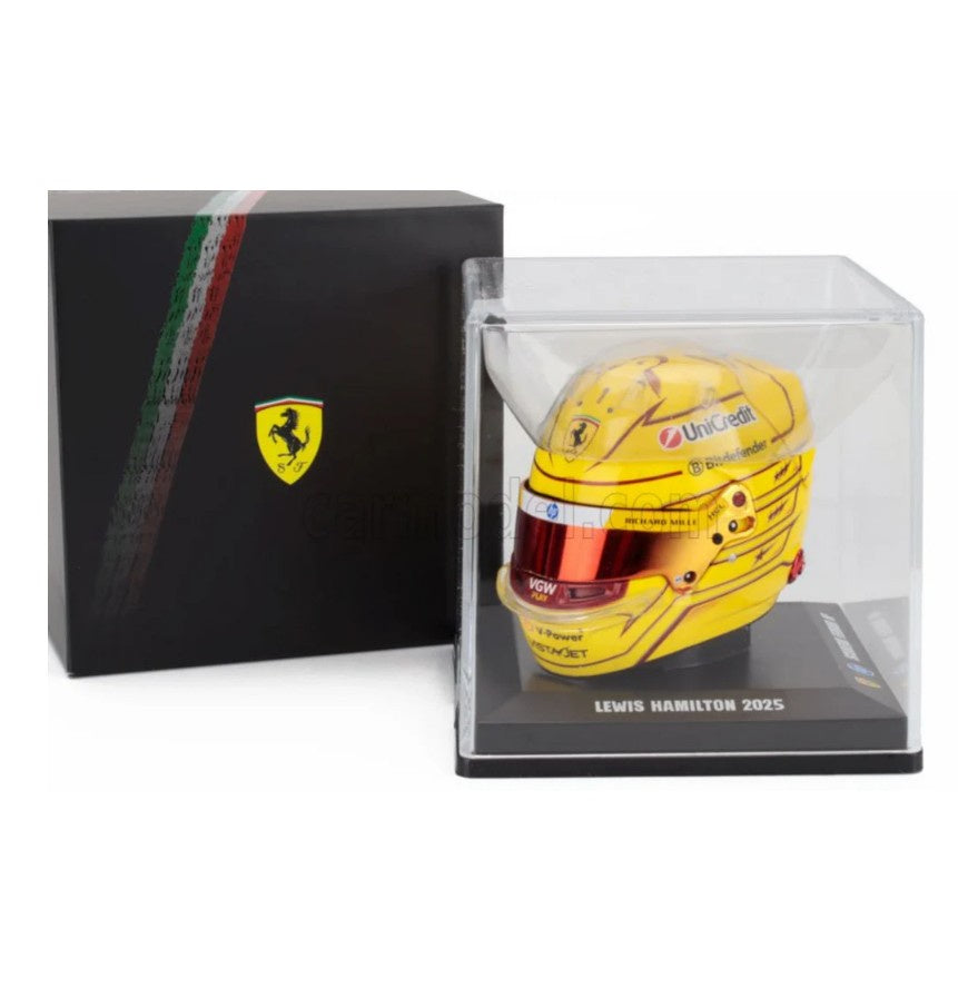 Looksmart - Helmet - Ferrari F1 Team - Fiorano Test 2025 - Lewis Hamil ...