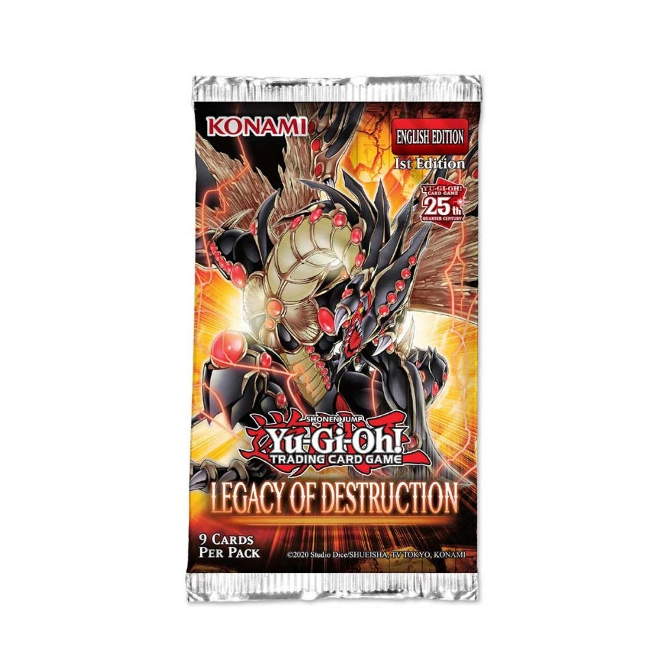 Yu-Gi-Oh! - Legacy of Destruction (Single Pack) - 9 Cards – Relove ...