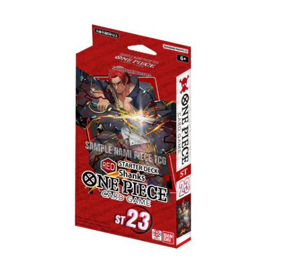 One Piece TCG - Starter Deck [ST-23] - Shanks (Red) – Relove Oxley - Vintage, Vinyl & Collectibles