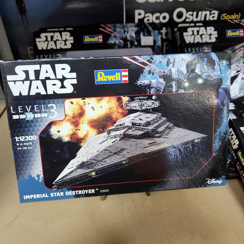 Revell - Star Wars Imperial Star Destroyer Plastic Model Kit - 1:12300 ...