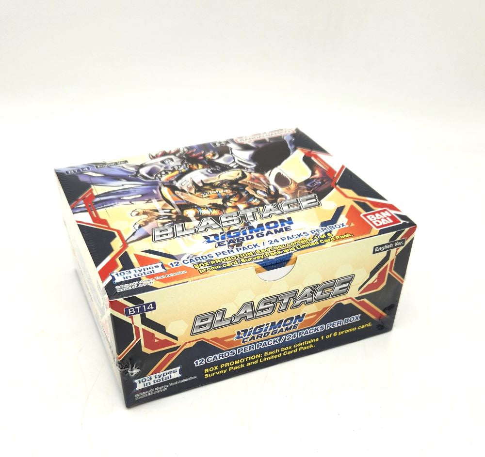 Digimon Card Game - Blast Ace BT14 Booster Box (Sealed Box) – Relove ...