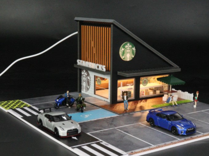 Starbucks Coffee Shop Diorama Set - 1:64 Scale – Relove Oxley - Vintage ...